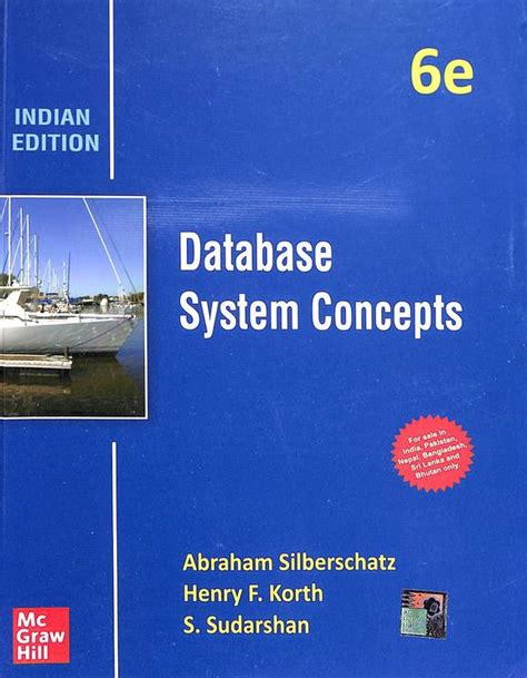 Buy Database System Concepts Book Abraham Silberschatzhenry F Korth
