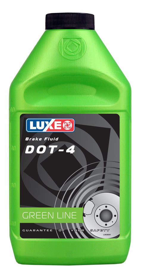 LUXE Тормозная жидкость DOT-4 910г, 638 купить на OZON по низкой цене ...