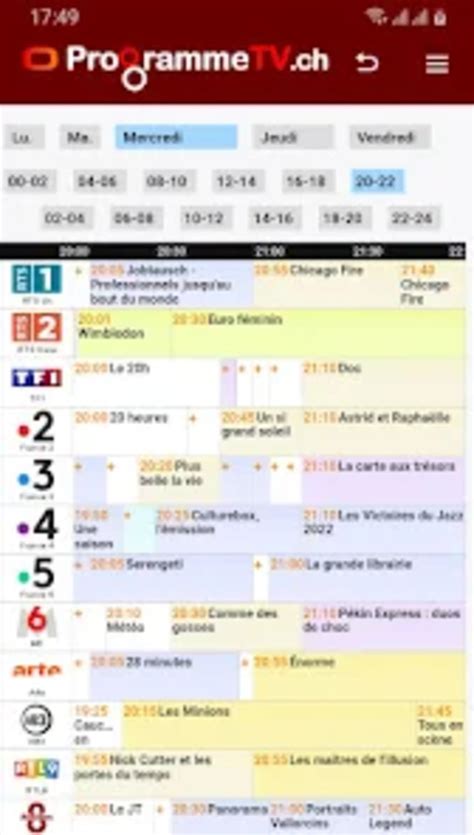 Programme Tv Suisse For Android Download