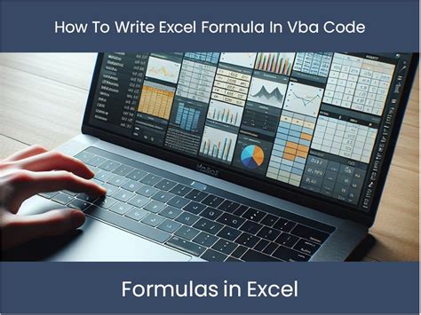 Tutorial Excel Cara Menulis Formula Excel Dalam Kode Vba