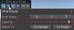 Unity Manual Grid Snapping