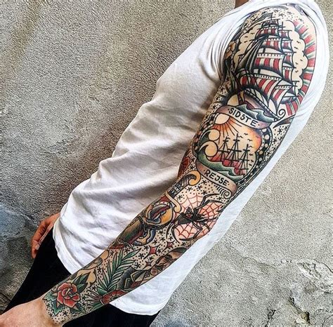 Traditional Tattoos Sleeve