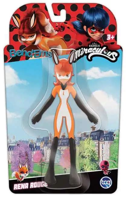 Miraculous Flexfigs Rena Rouge 55 Bendable Figure Tcg Toys Toywiz