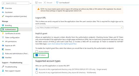 Azure Active Directory Authentication Octopus Deploy