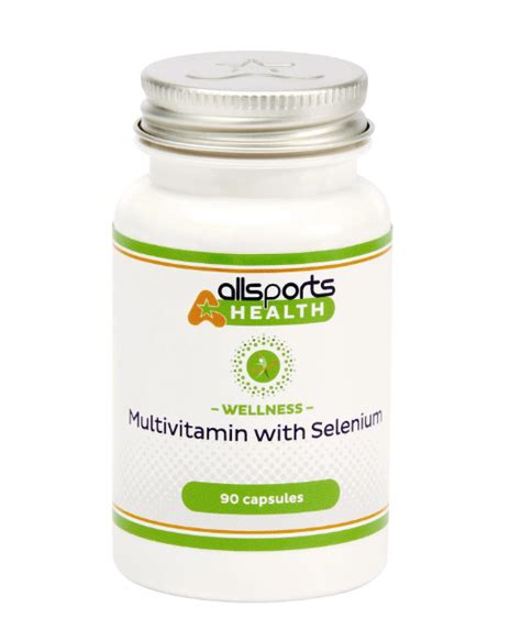 All Sports Wellness Multivitamin Selenium 90 Capsules