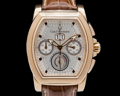Carl F Bucherer Patravi T Graph 18k Rose Golddeployant Buckle 10615