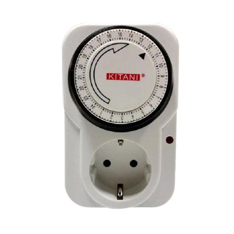 Jual Kitani Stop Kontak Otomatis [analog 24 Jam Timer] Di Seller