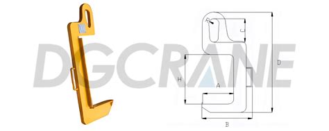 Cost Effective Overhead Crane C Hooks For Steel Coil Lifting And Container Loading And Unloading