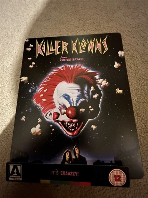 Killer Klowns From Outer Space Blu Ray Dvd Steelbook Arrow Eur 17