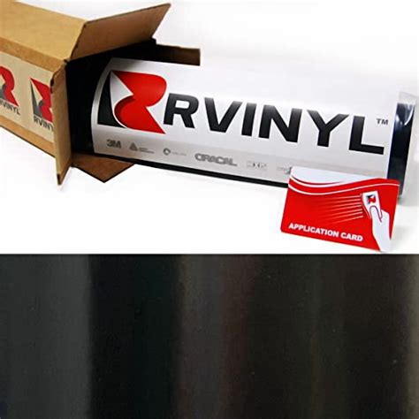 Rwraps Car Film Vinyl Wrap Sheet Roll Satin Metallic Black Ec 7004