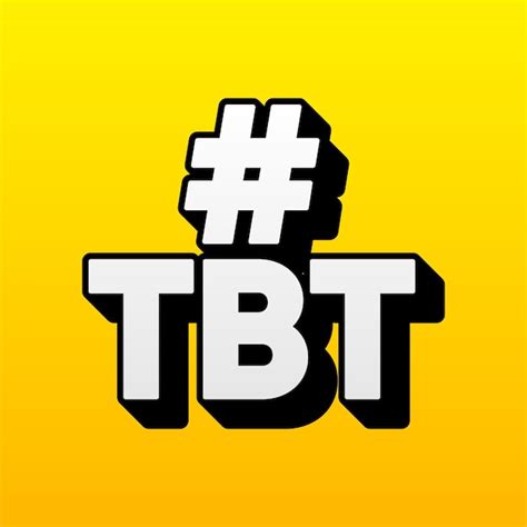 Premium Vector Tbt Hashtag Thursday Throwback Symbol Banner Tbt Concept Vector Illustration