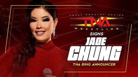 Ring Announcer Jade Chung Departing Tna