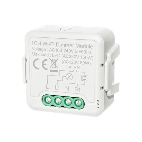 Tuya Smart Wifi Dimmer Switch Module Smartlife App Wireless Control