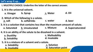 SCIENCE7 Types Of Solutions PPTX