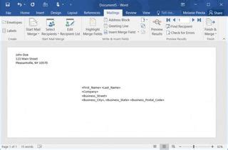 How To Mail Merge In Office Laptop Mag