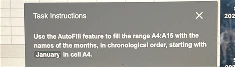 Solved Task Instructionsuse The Autofill Feature To Fill The