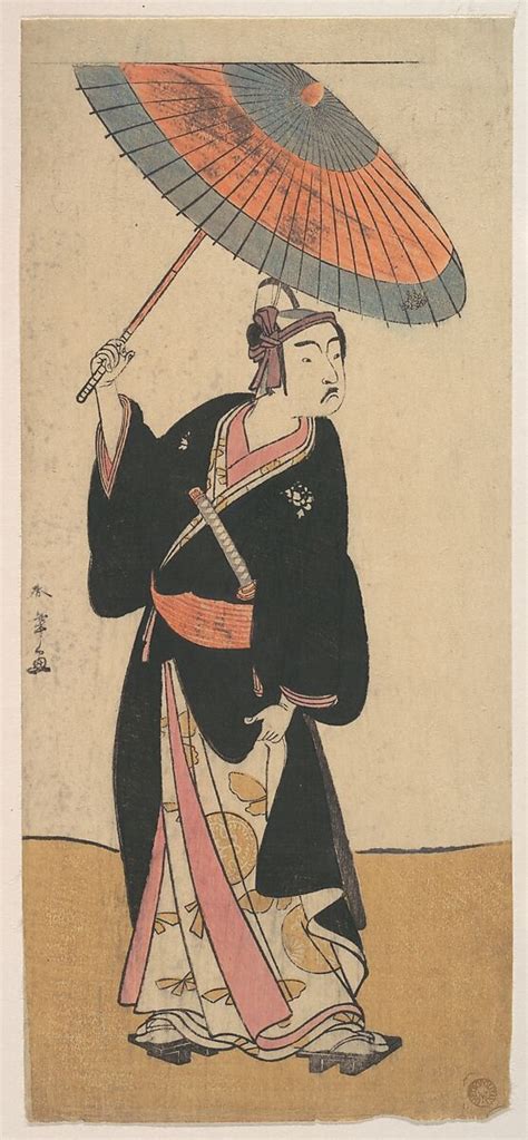 Katsukawa Shunshō 勝川春章 The Third Ichikawa Yaozo In The Role Of