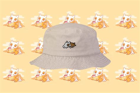Cubone Pokemon Anime Gaming Video Game Embroidered Hat Etsy