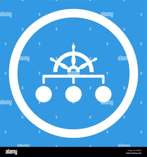 Rule Flat White Color Rounded Vector Icon Stock Photo Alamy