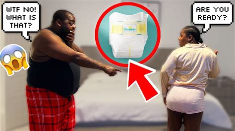 Wearing A Diaper To Bed To See My Husbands Reaction Must Watch