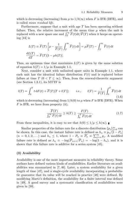 Maintenancetheoryofreliabilityspringerseriesinreliabilitypdf
