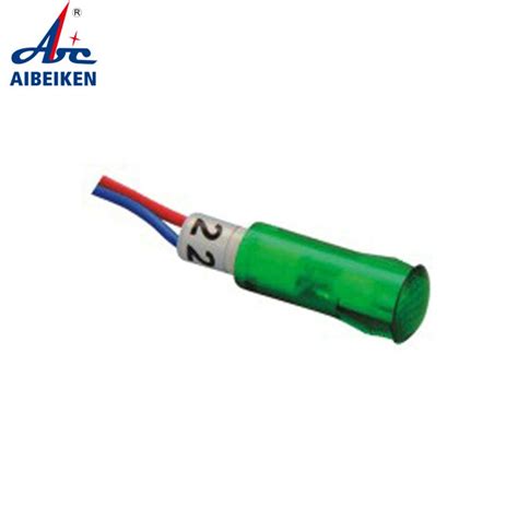 8mm Red Green Yellow LED Plastic Push Button Switch Start Push Button And Push Button