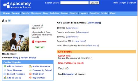 New Social Media Site Heyspace Is Nostalgic Nod To Early 2000s
