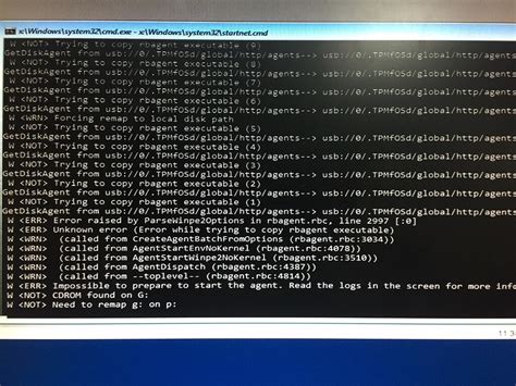 Osd Error When Deploying Via Usb Osd Bigfix Forum