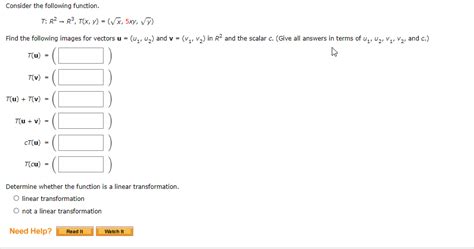 Solved Consider The Following Function