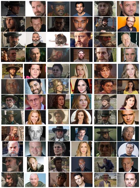 Red Dead Redemption 2 Voice Actors Rreddeadredemption2