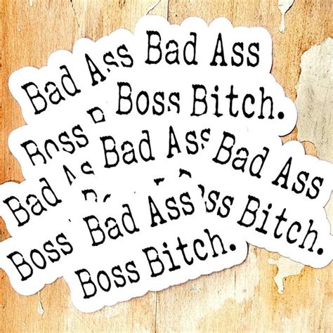 The Bad Ass Boss Etsy