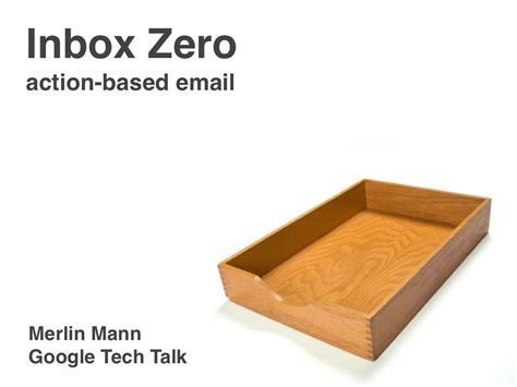 Inbox Zero Action Based Email Inbox Zero Email Marketing Advice
