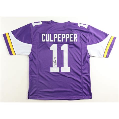 Daunte Culpepper Signed Jersey Jsa Pristine Auction