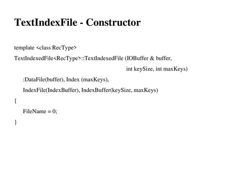Chap 7 Indexing Ppt Download