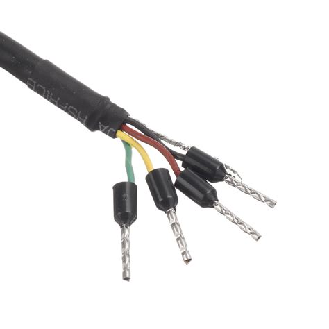 24awg 4 Core Twisted Pair Shielded Cable Rs485 Rs232 Can Data Communication Line 0 5m