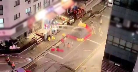 주차된 테슬라 전기차 화재3시간 만에 큰 불길 잡혀