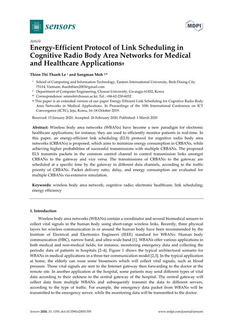 Pdf Energy Efficient Protocol Of Link Scheduling In Cognitive Radio