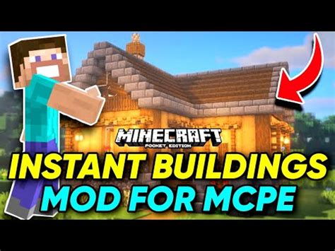 INSTANT BUILDINGS ADDON FOR MCPE 1 19 Quick Building Mod For Minecraft Pe Gaming Cassette