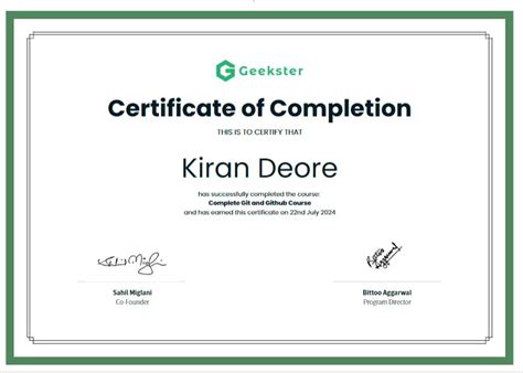 kiran deore on linkedin learning git github professional