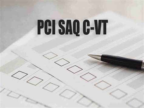 PCI DSS SAQ C VT PCI DSS GUIDE