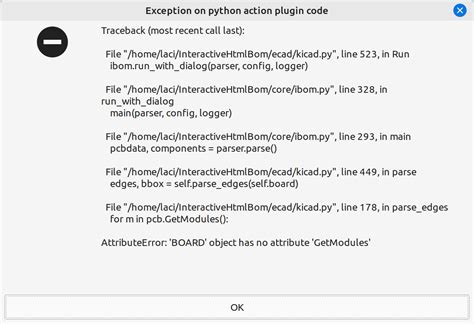 Attributeerror Board Object Has No Attribute Getmodules · Issue