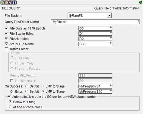 FILEQUERY Query File Or Folder Information
