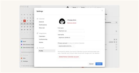 Manage Your Linked Notion Account Notion帮助中心