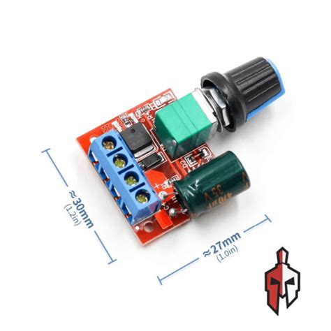 Mini DC A Motor PWM Speed Controller Alphatronic