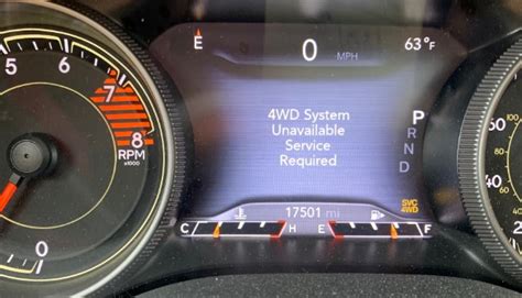 Jeep Cherokee Service Wd System Reset Explained