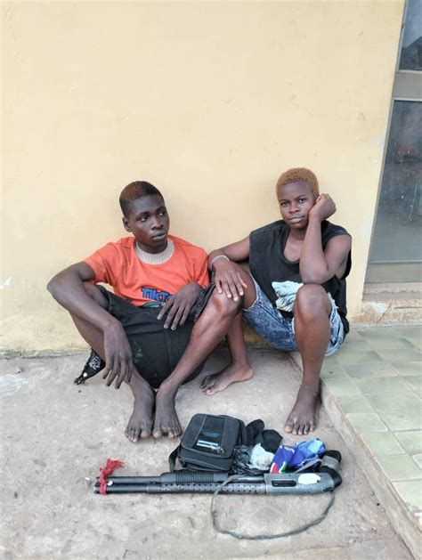 Security Operatives Arrest 25 Year Old Lady Other For Armed Robbery In
