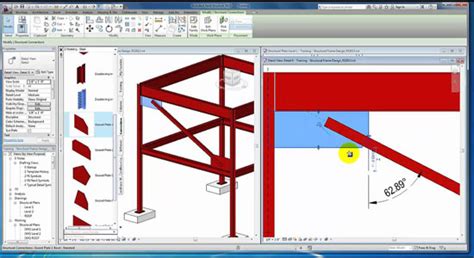 Revit Brace Frame Connections