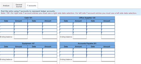 Solved For Each Transaction 1 Analyze The Transaction