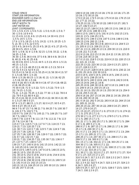 Pdf Sample Staad Editor For Five Storey Building Dokumen Tips