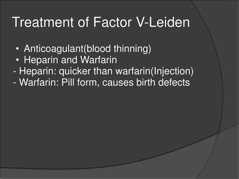 Ppt What Is Factor V Leiden Powerpoint Presentation Free Download